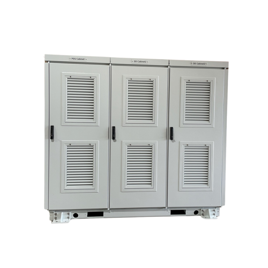 Compact energy storage triple-combination cabinet